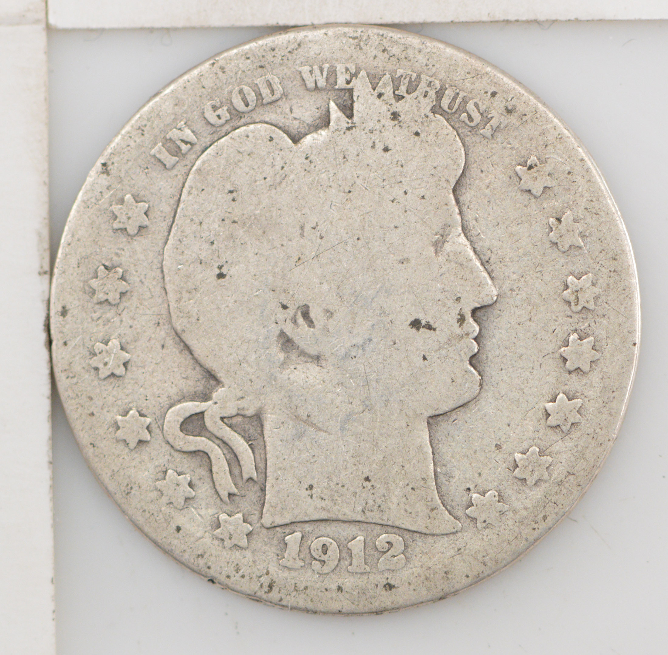 1912 Barber/Liberty Head Quarter Dollar | Property Room