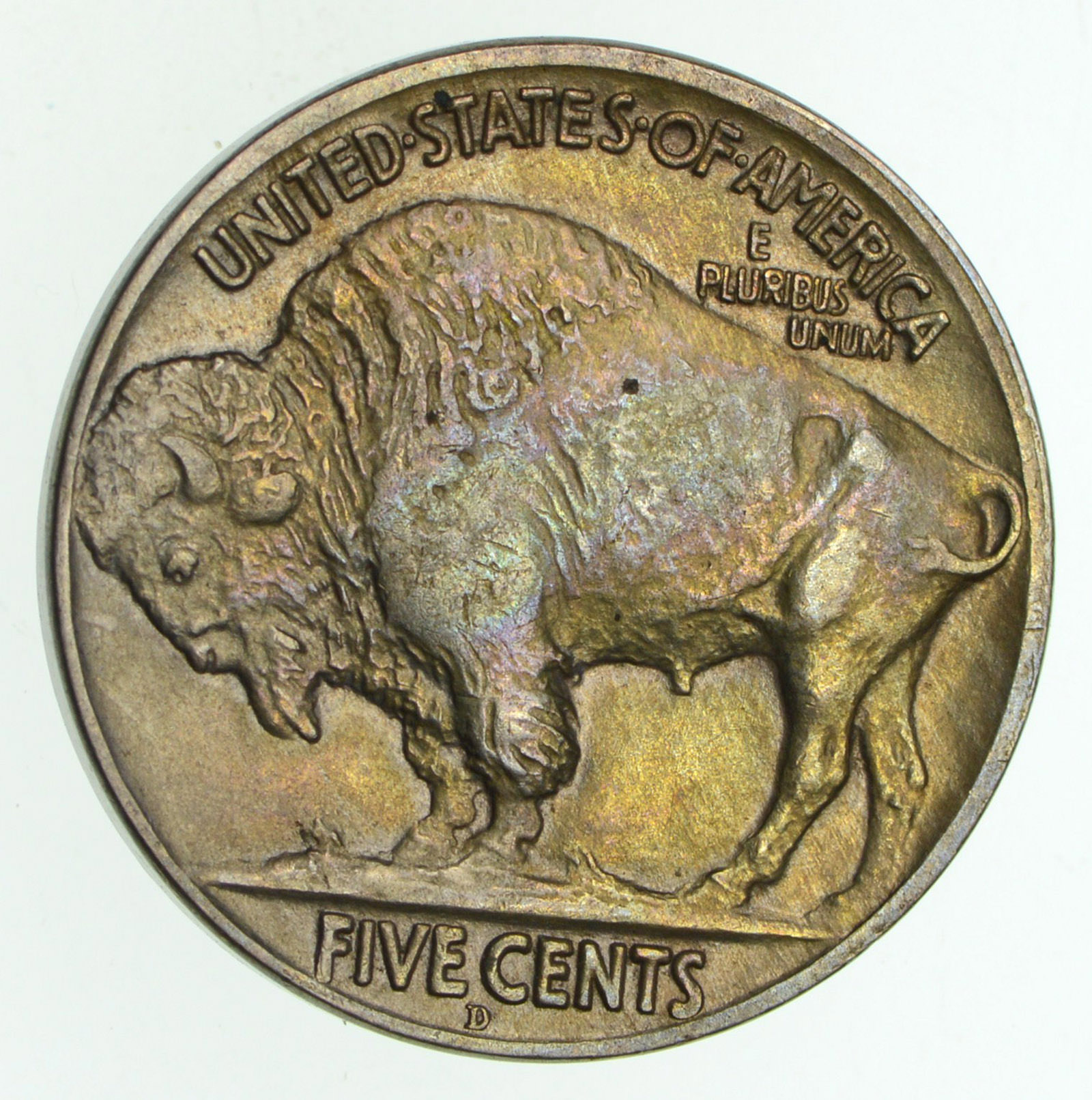 1913-D Buffalo Indian Nickel - Not Circulated | Property Room