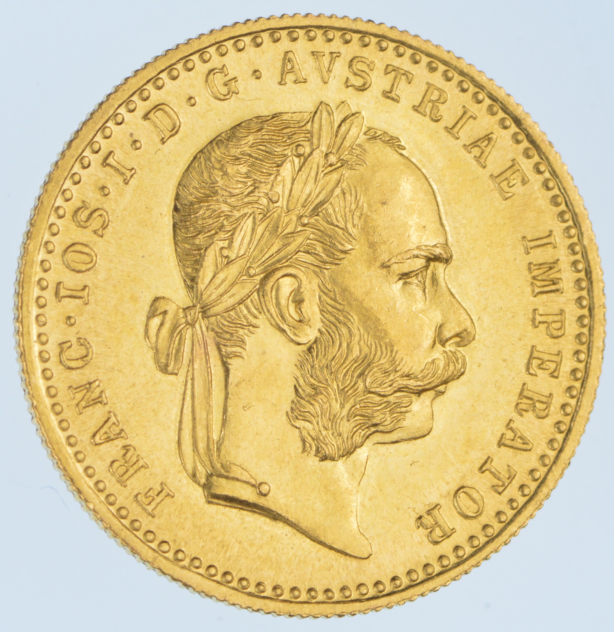 1915 Austria 1 Ducat Gold Coin AGW .1107 oz | Property Room