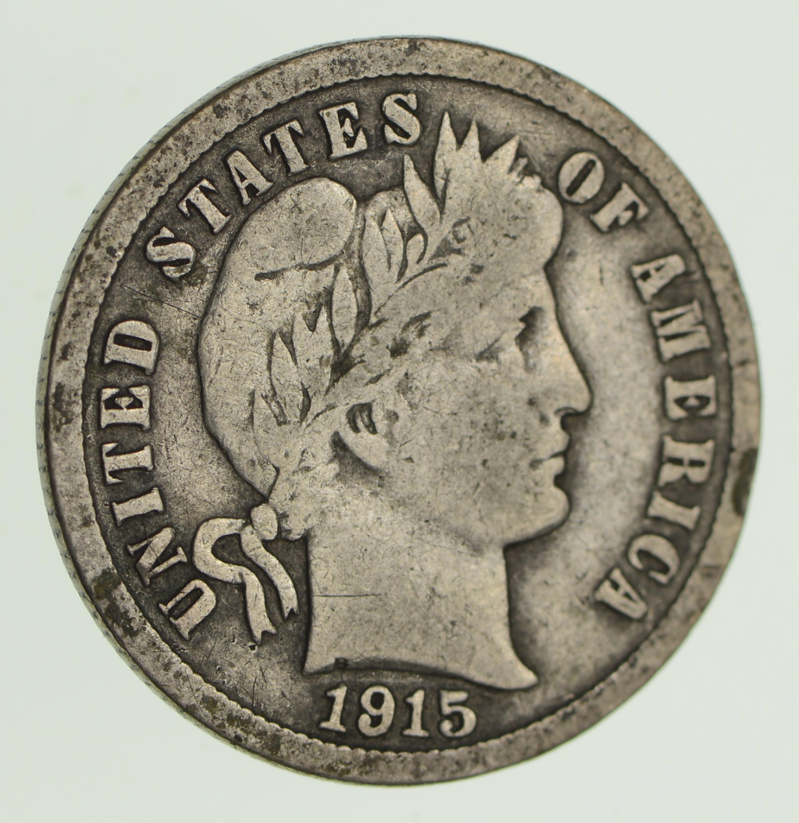 1915 Barber Liberty 90% Silver United States Dime | Property Room