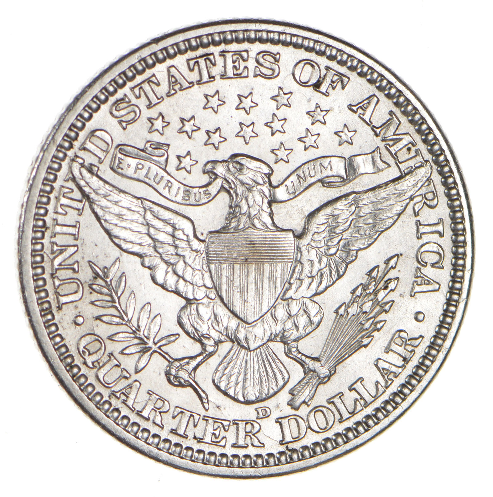 1915-D Barber Quarter - Sharp | Property Room