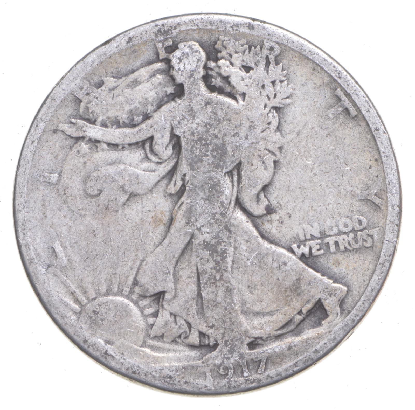 1917 Walking Liberty 90% Silver US Half Dollar | Property Room