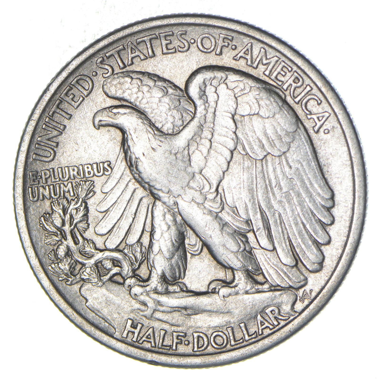 1917-D Obv Walking Liberty Half Dollar - Circulated | Property Room