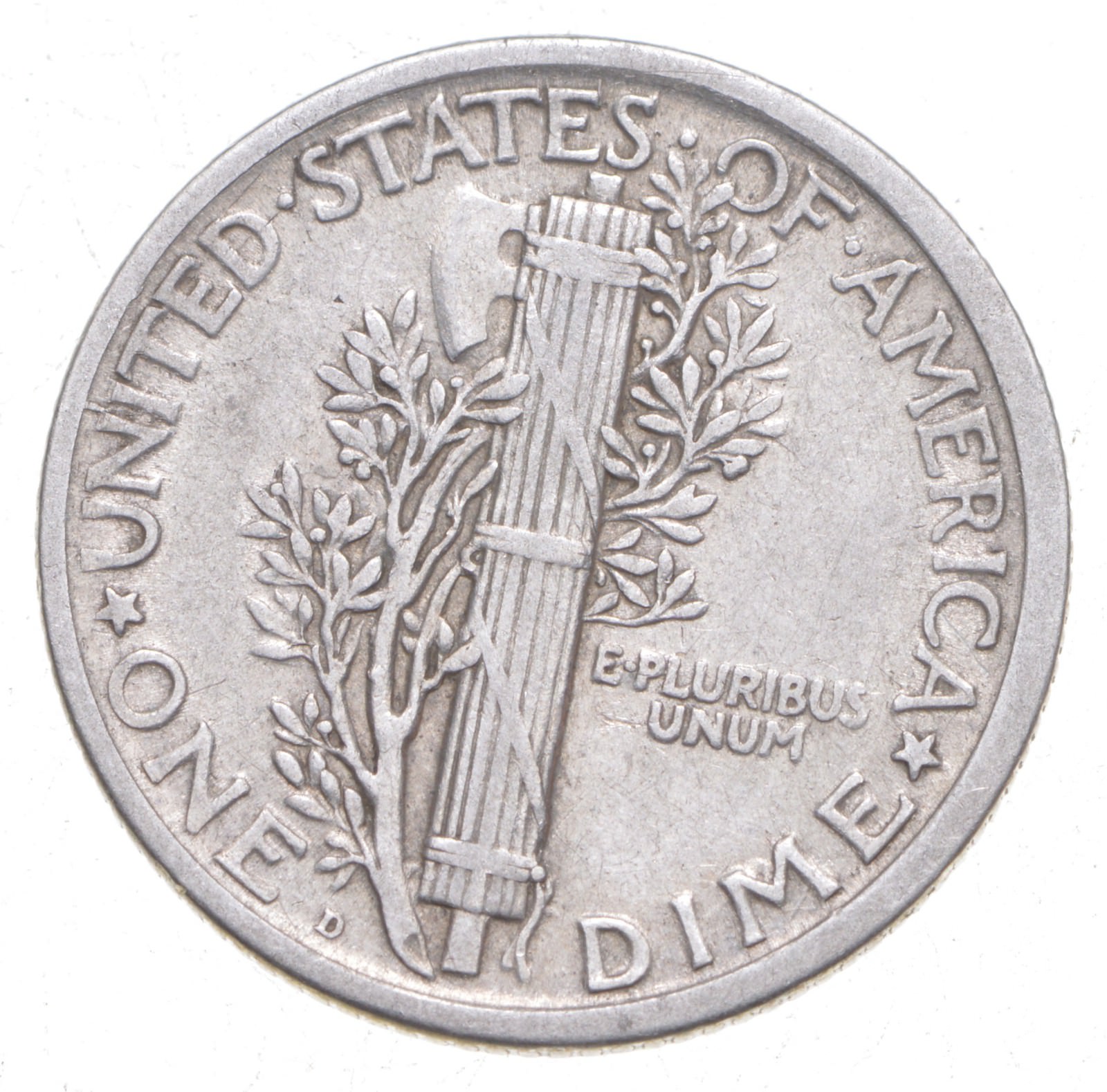 1918-D Mercury Silver Dime | Property Room