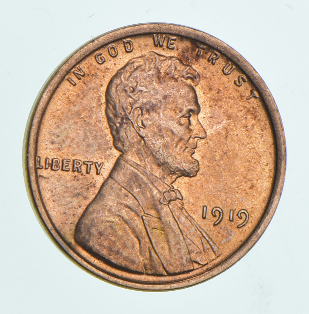 1919 Lincoln Wheat Cent - Schultz Coin Collection | Property Room
