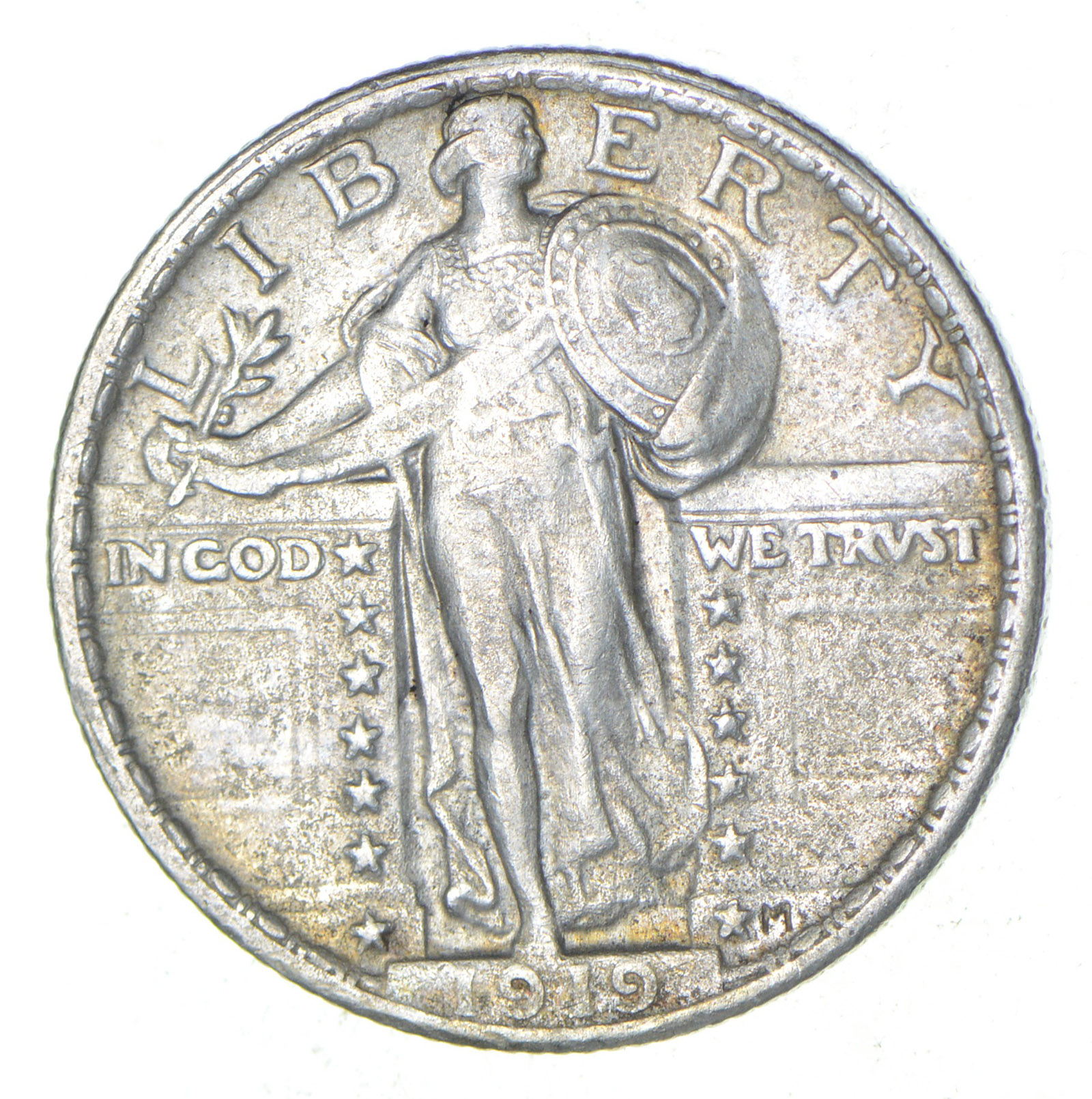 1919 Standing Liberty Silver Quarter - Sharp | Property Room