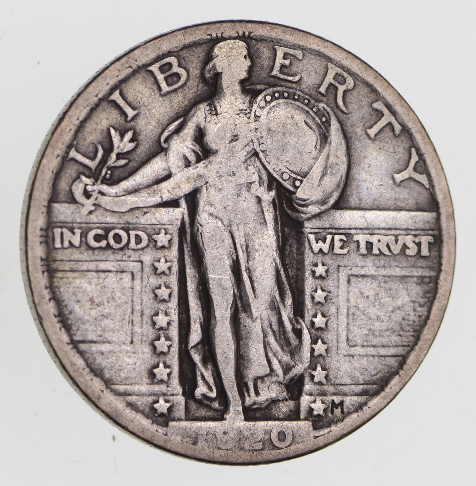 1920 Standing Liberty Quarter - Circulated | Property Room