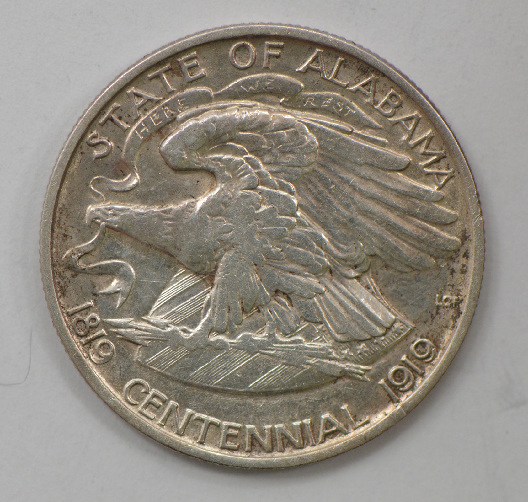 1921 Alabama Centennial Silver Half Dollar Commemorative | Property Room