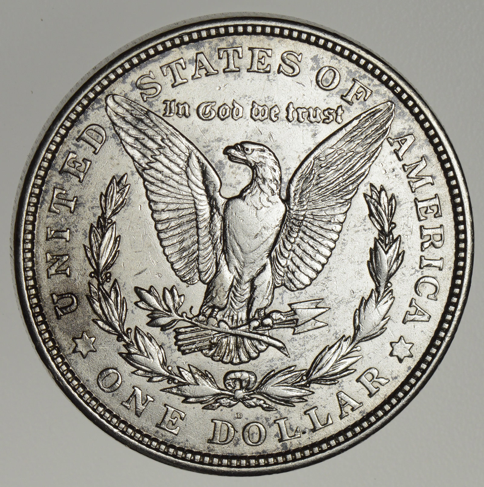 1921-D Only Denver Minted Morgan Silver Dollar | Property Room