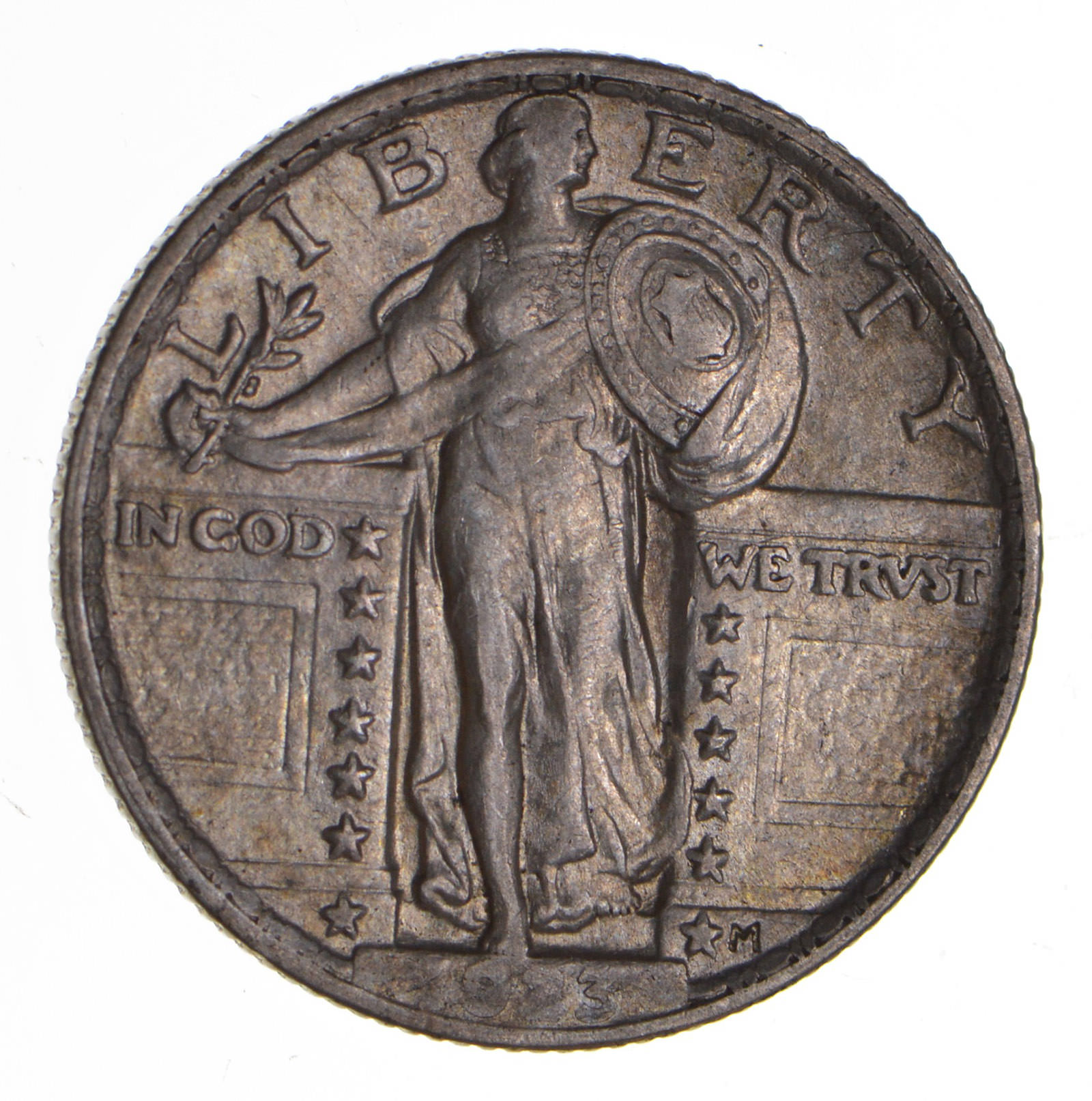 1923 Standing Liberty Silver Quarter - Sharp | Property Room