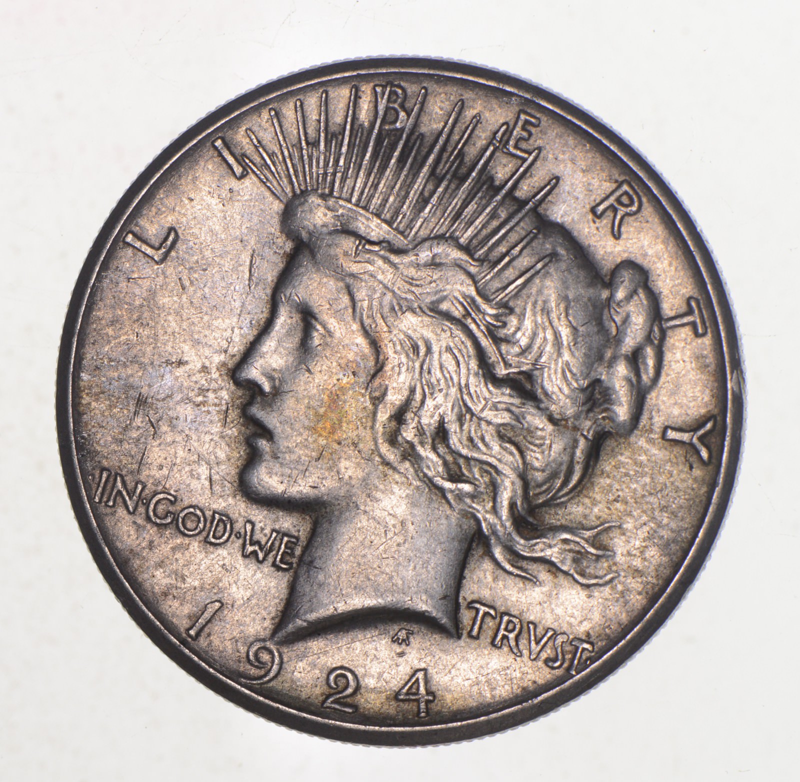 1924-S Peace Silver Dollar - Jacobs Coin Collection | Property Room