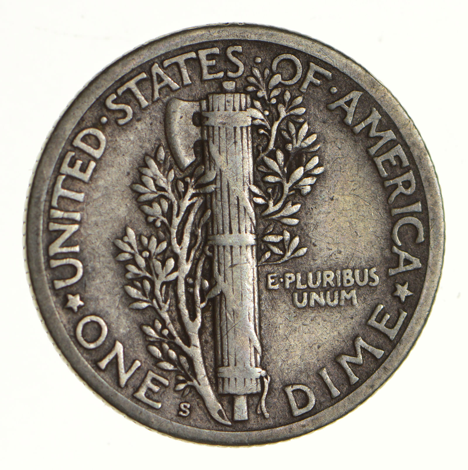 1926-S Mercury Silver Dime - Circulated | Property Room