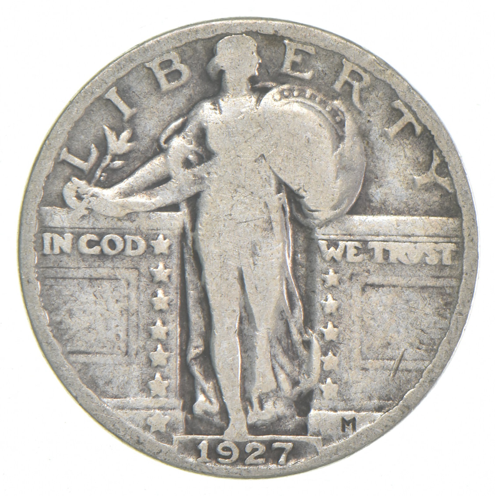 1927 Standing Liberty Quarter Charles Coin Collection | Property Room