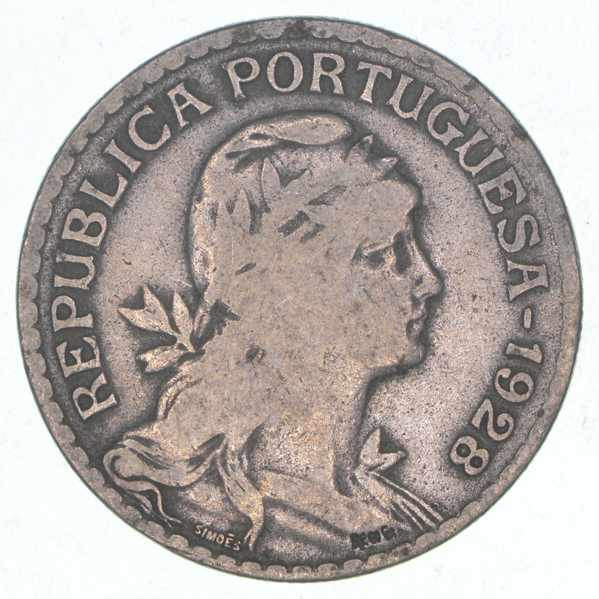 1928 Portugal 1 Escudo | Property Room