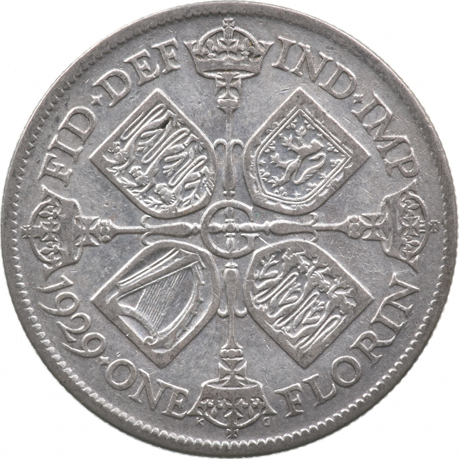 1929 Great Britain 1 Florin Estate Coin Collection | Property Room