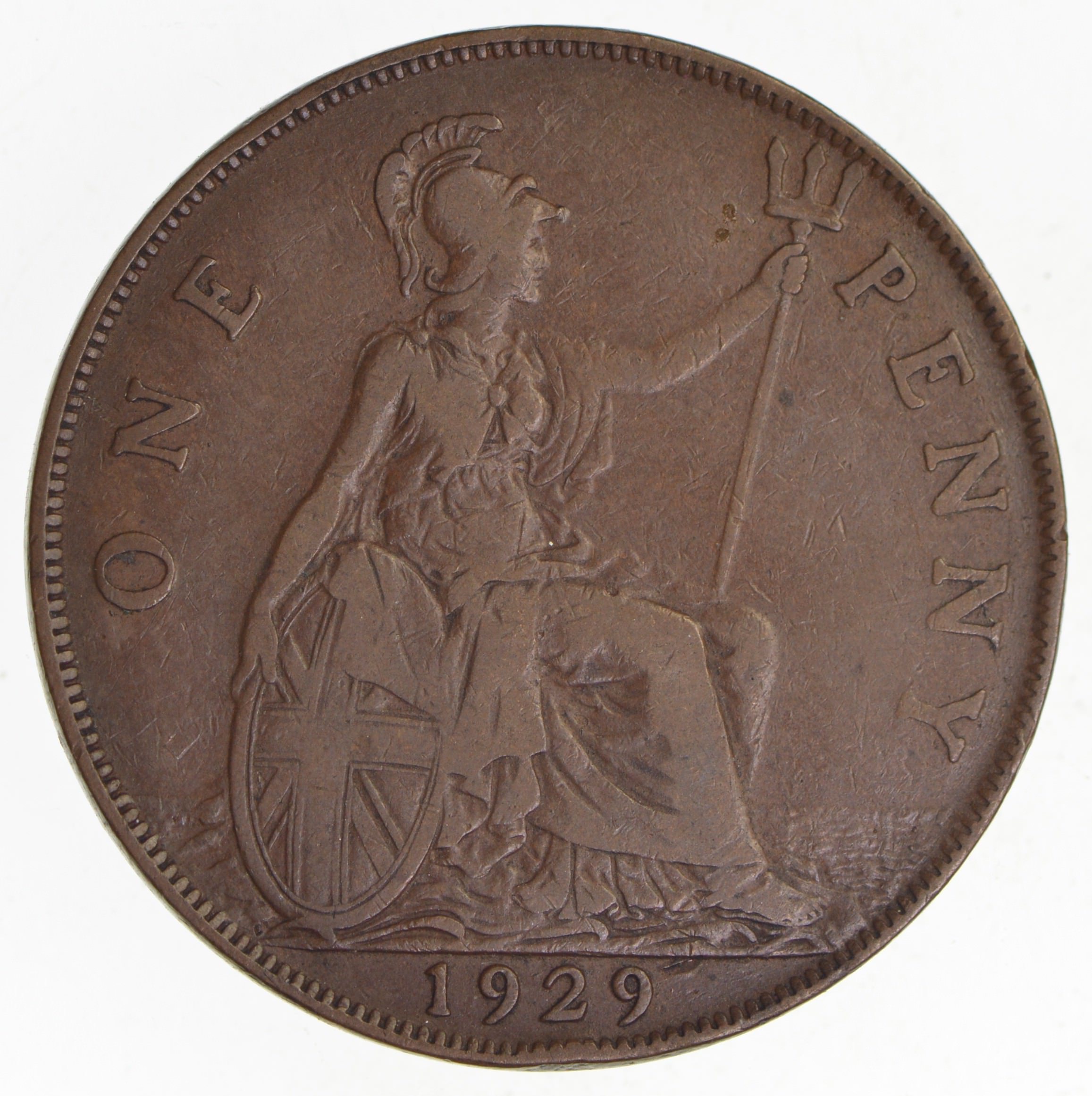 1929 Great Britain 1 Penny | Property Room