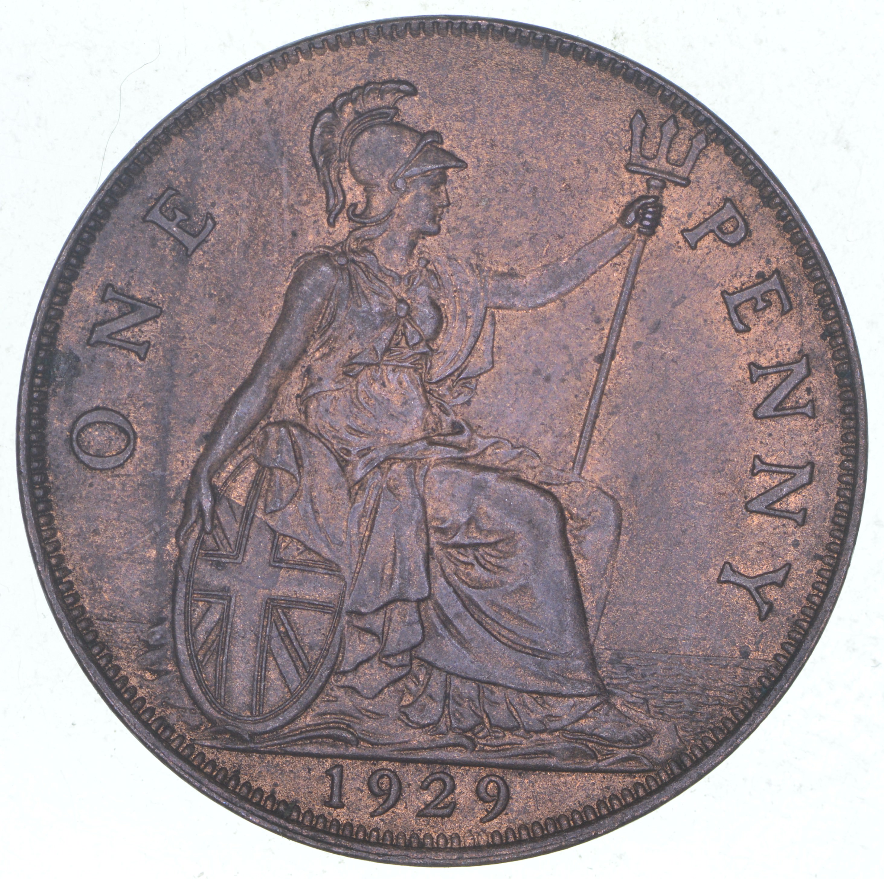 1929 Great Britain 1 Penny | Property Room