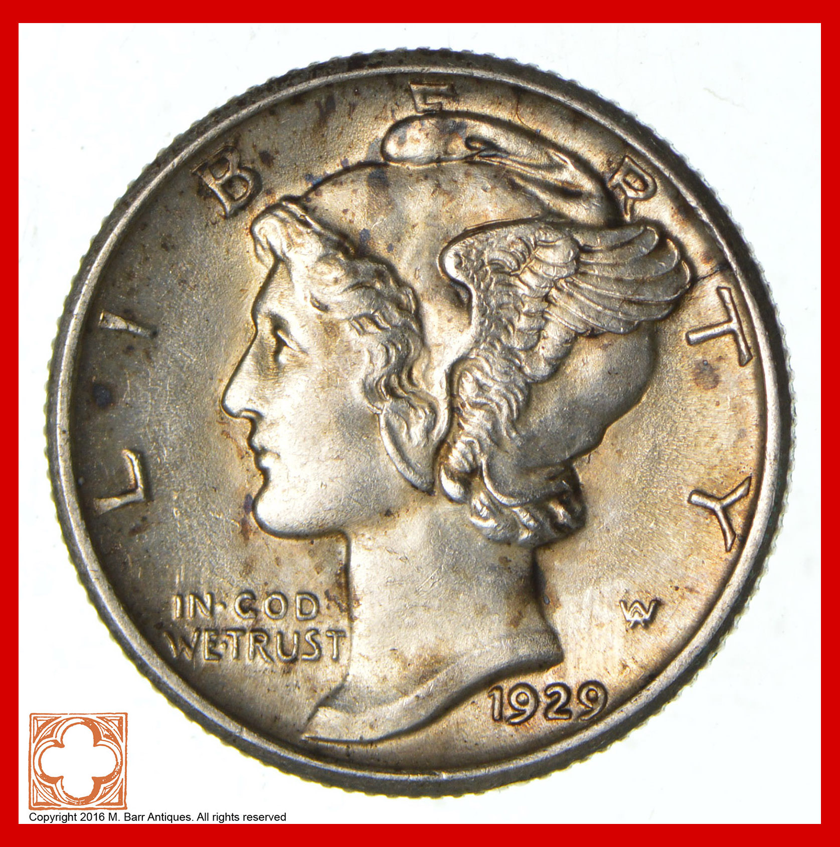1929 Mercury Silver Dime | Property Room