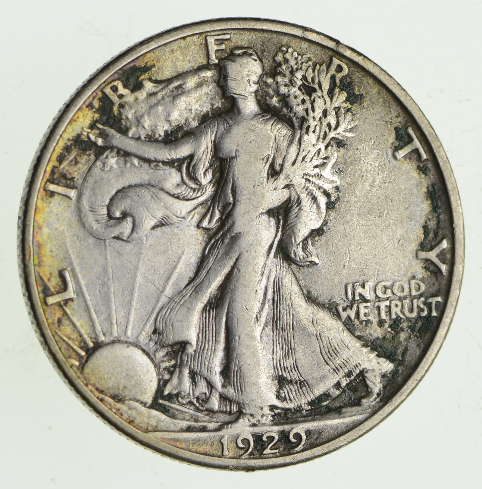 1929-D Walking Liberty Silver Half Dollar - Circulated | Property Room