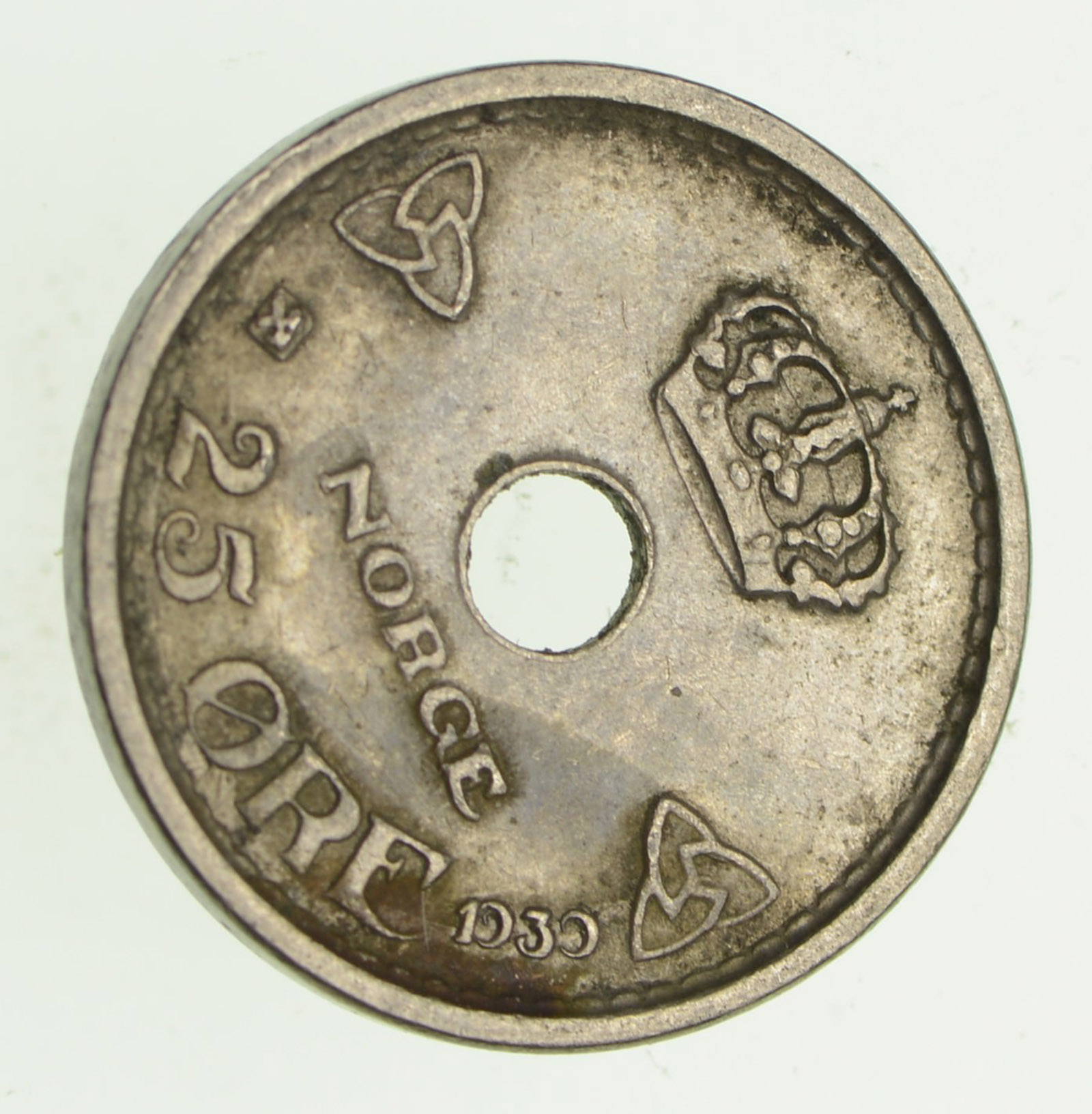 1930 Norway 25 Ore - Historic World Coin | Property Room