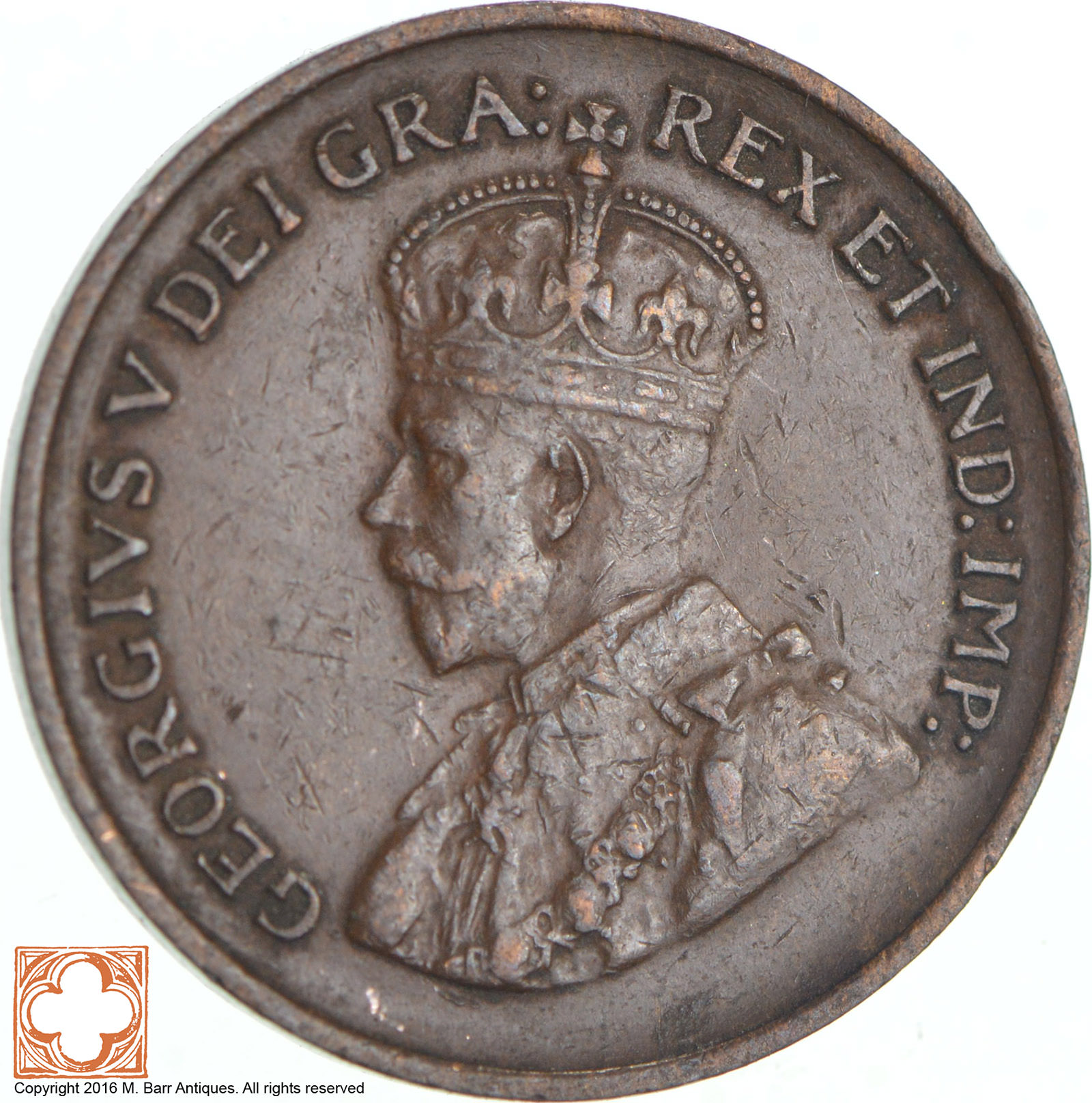 1932 Canada 1 Cent Property Room