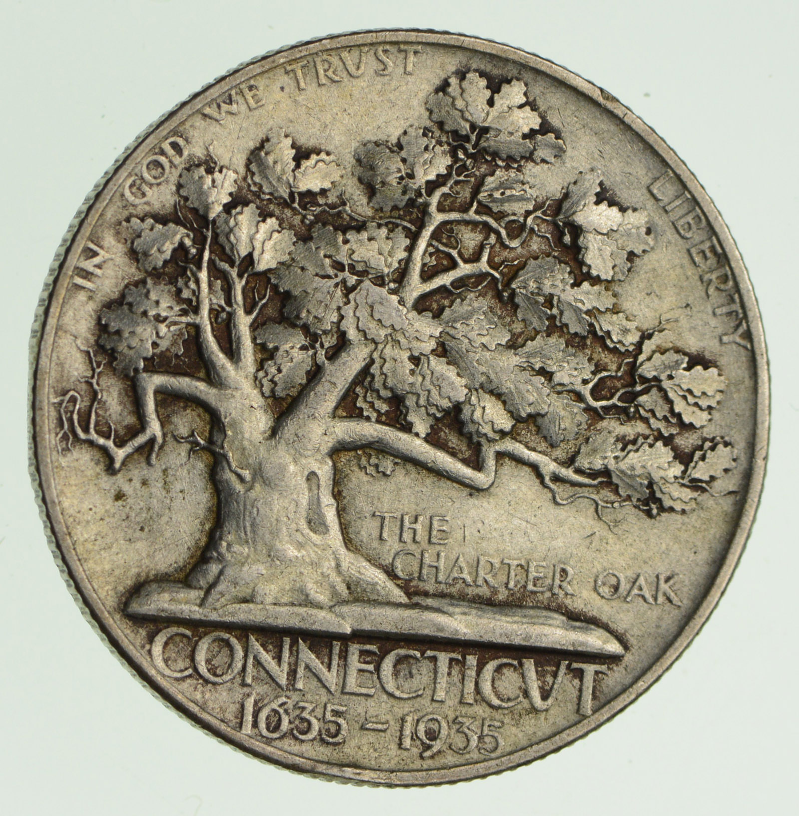 1935 Connecticut Tercentenary Commemorative Half Dollar | Property Room