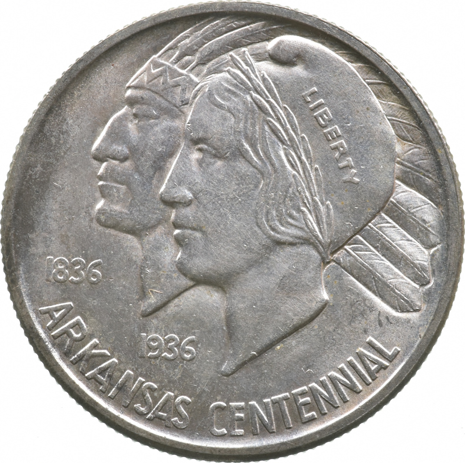 1935 State Of Arkansas Centennial Commemorative Half Dollar Charles ...