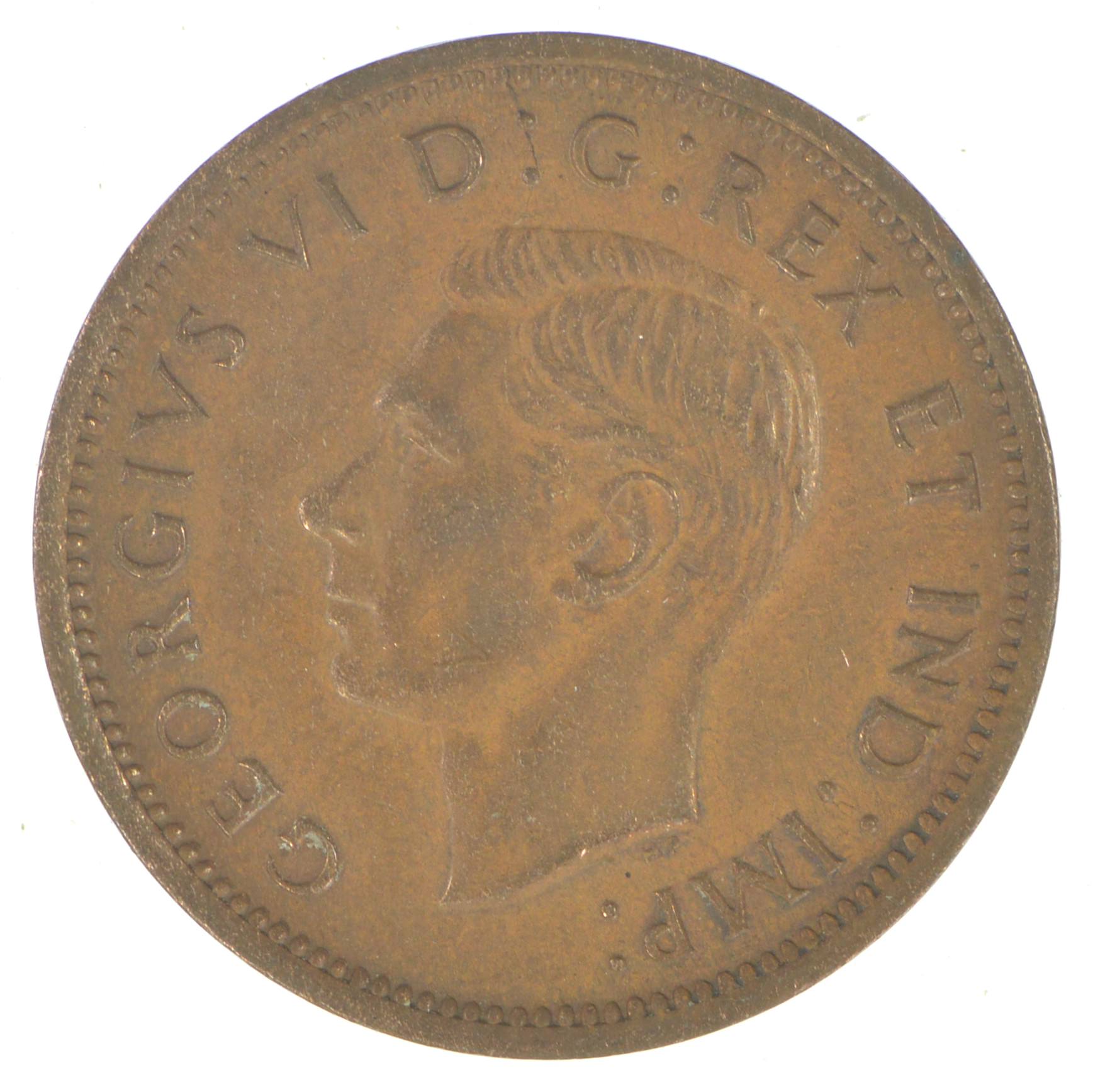1939 Canada 1 Cent Property Room