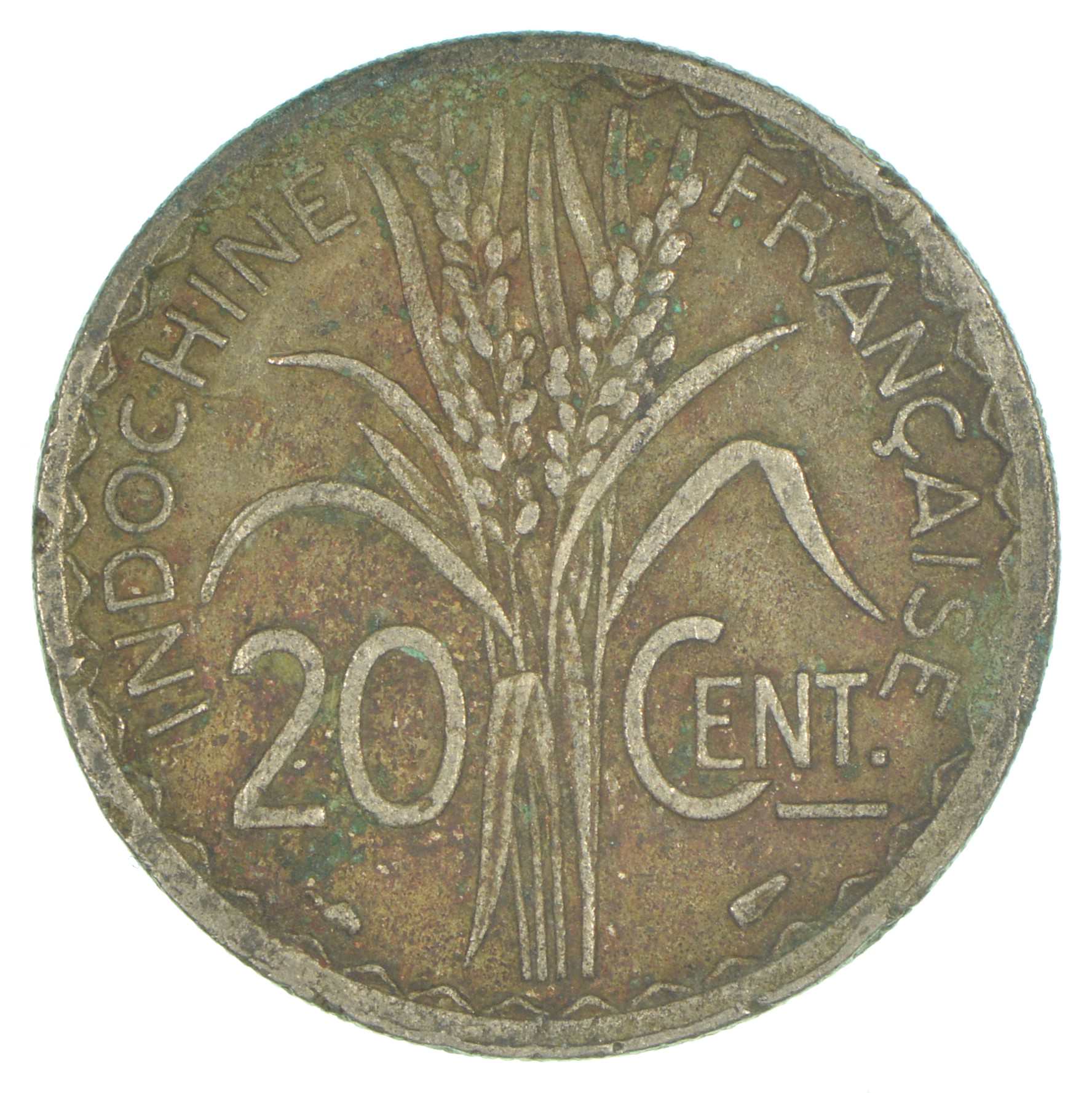 1939 French Indo-China 20 Centimes | Property Room