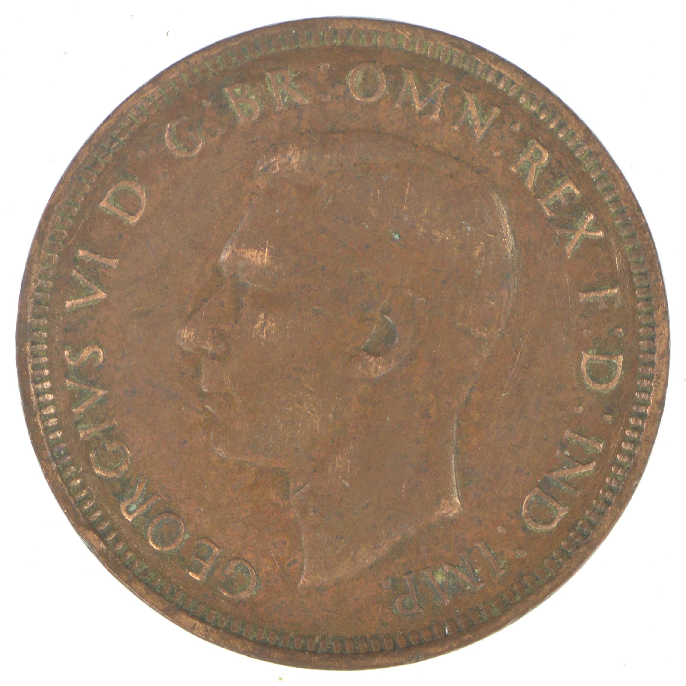 1941 Australia 1/2 Penny | Property Room