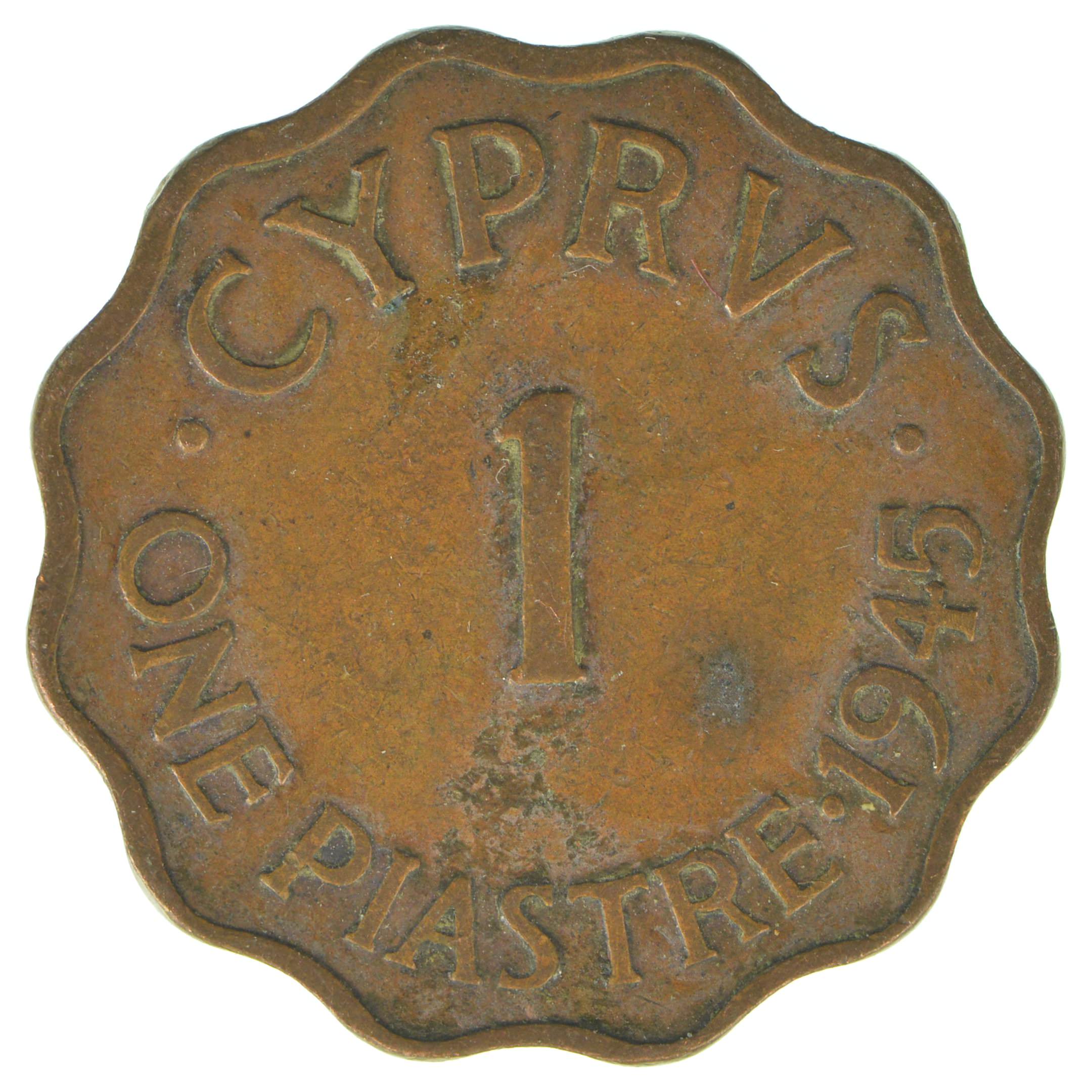 1945 Cyprus 1 Piastre | Property Room