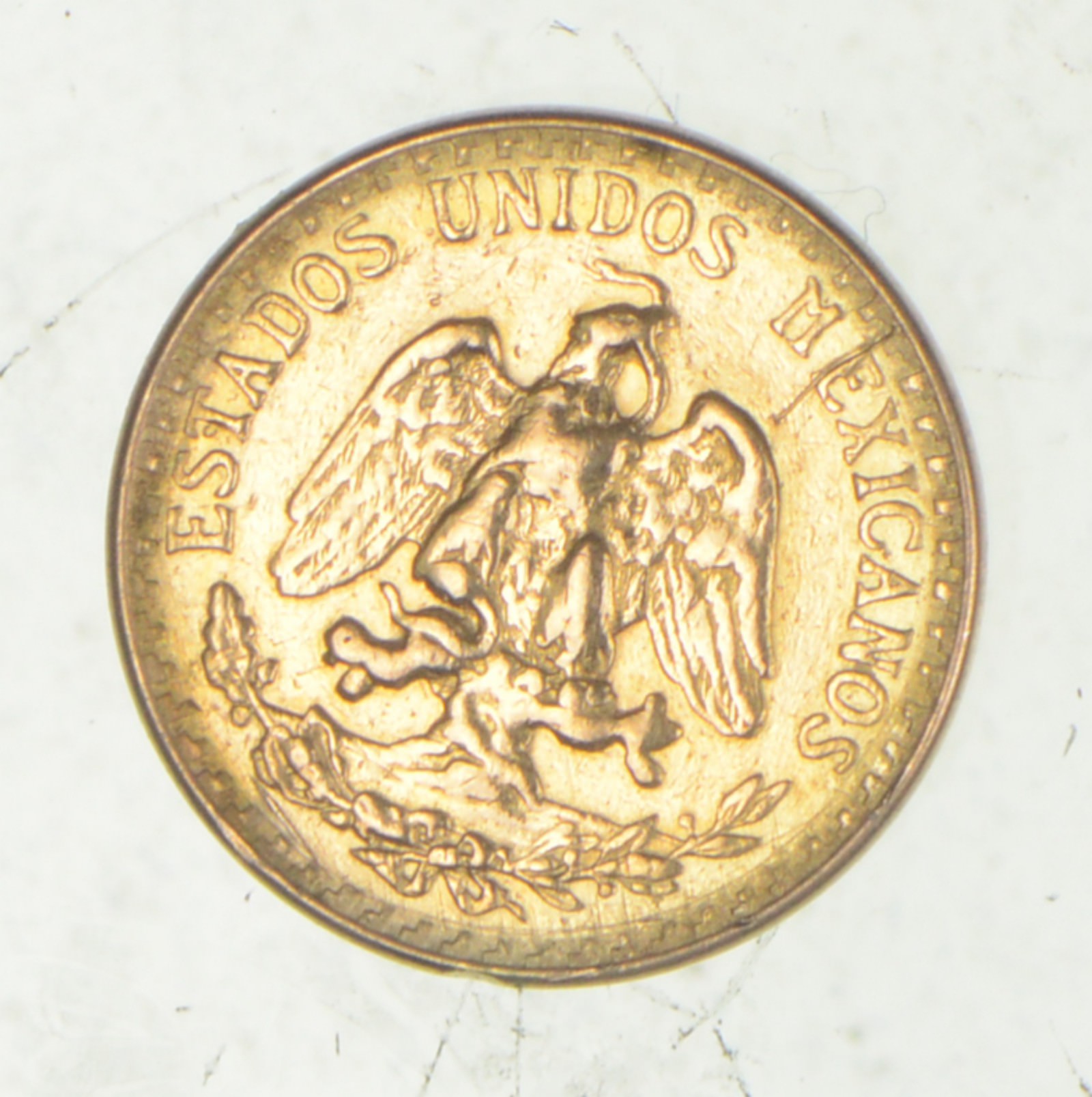 1945 Mexico Gold 2 Pesos | Property Room