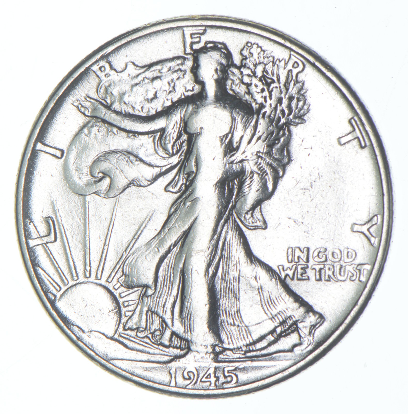 1945 Walking Liberty Half Dollar - Charles Coin Collection | Property Room