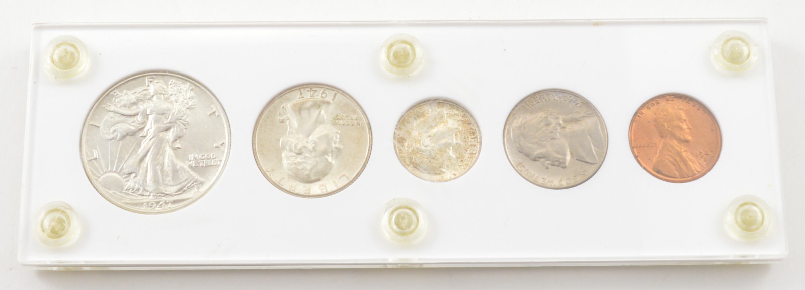 1947 United States 5 Coin Set | Property Room