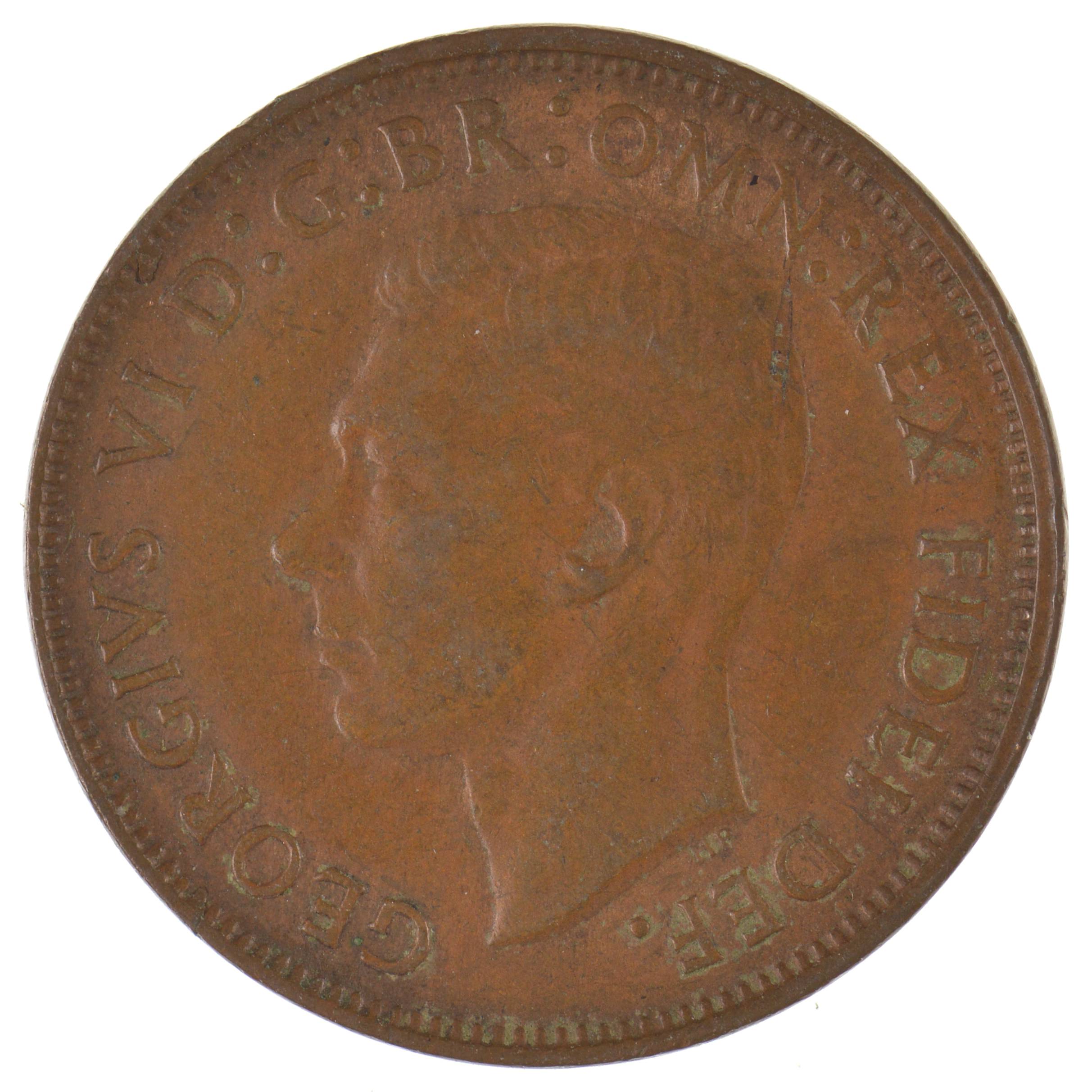 1949 Australia Half Penny King George VI | Property Room