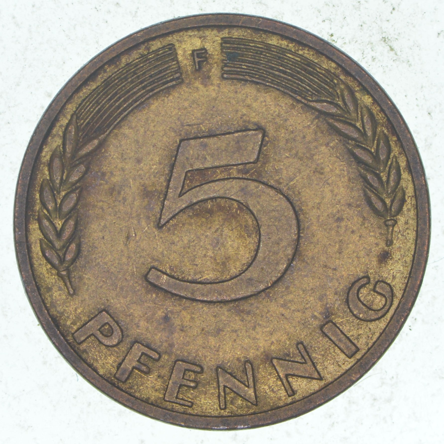 1950 Germany 5 Pfennig | Property Room