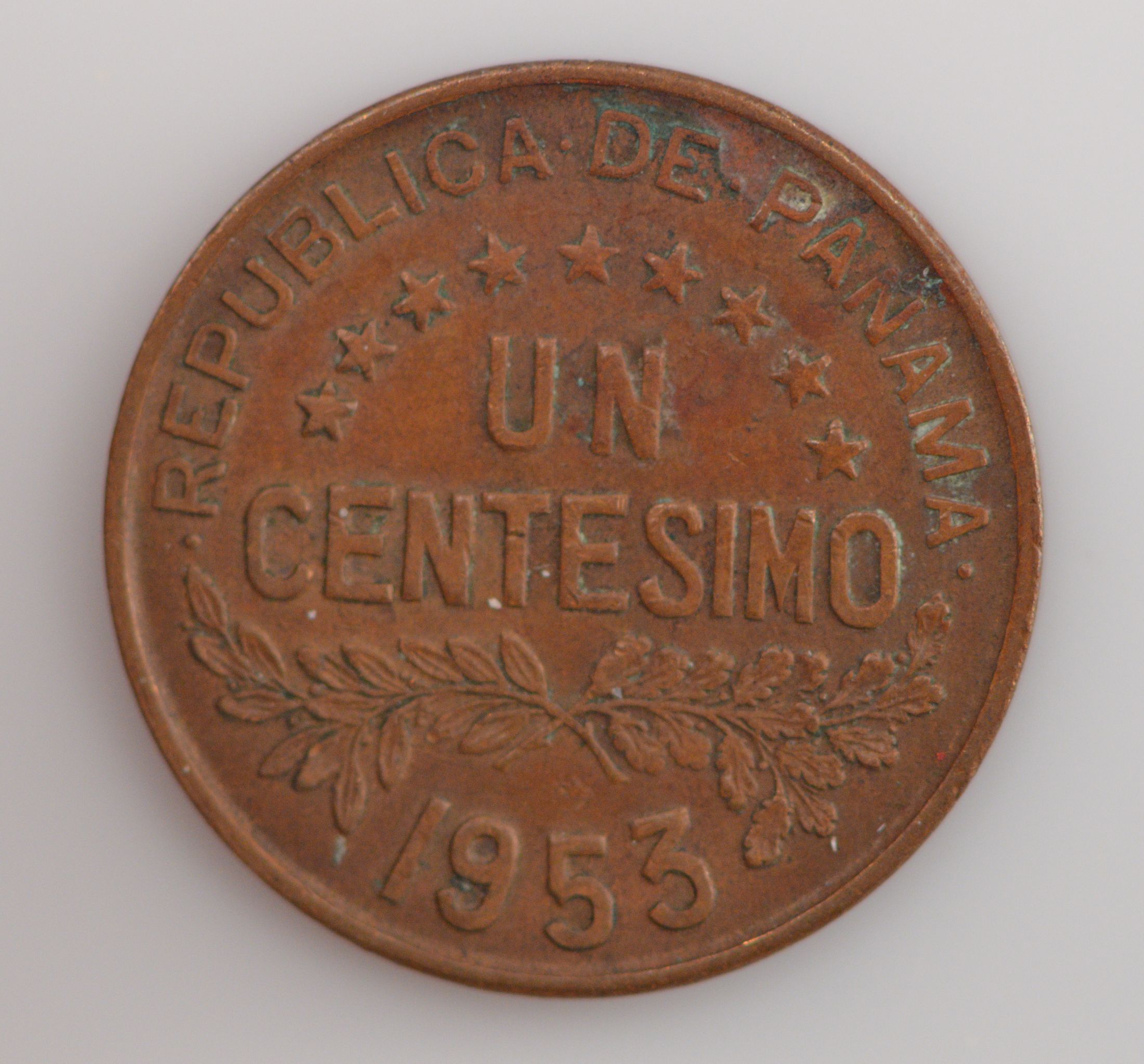 1953 Panama 1 "Un" Centesimo *50th Year* | Property Room