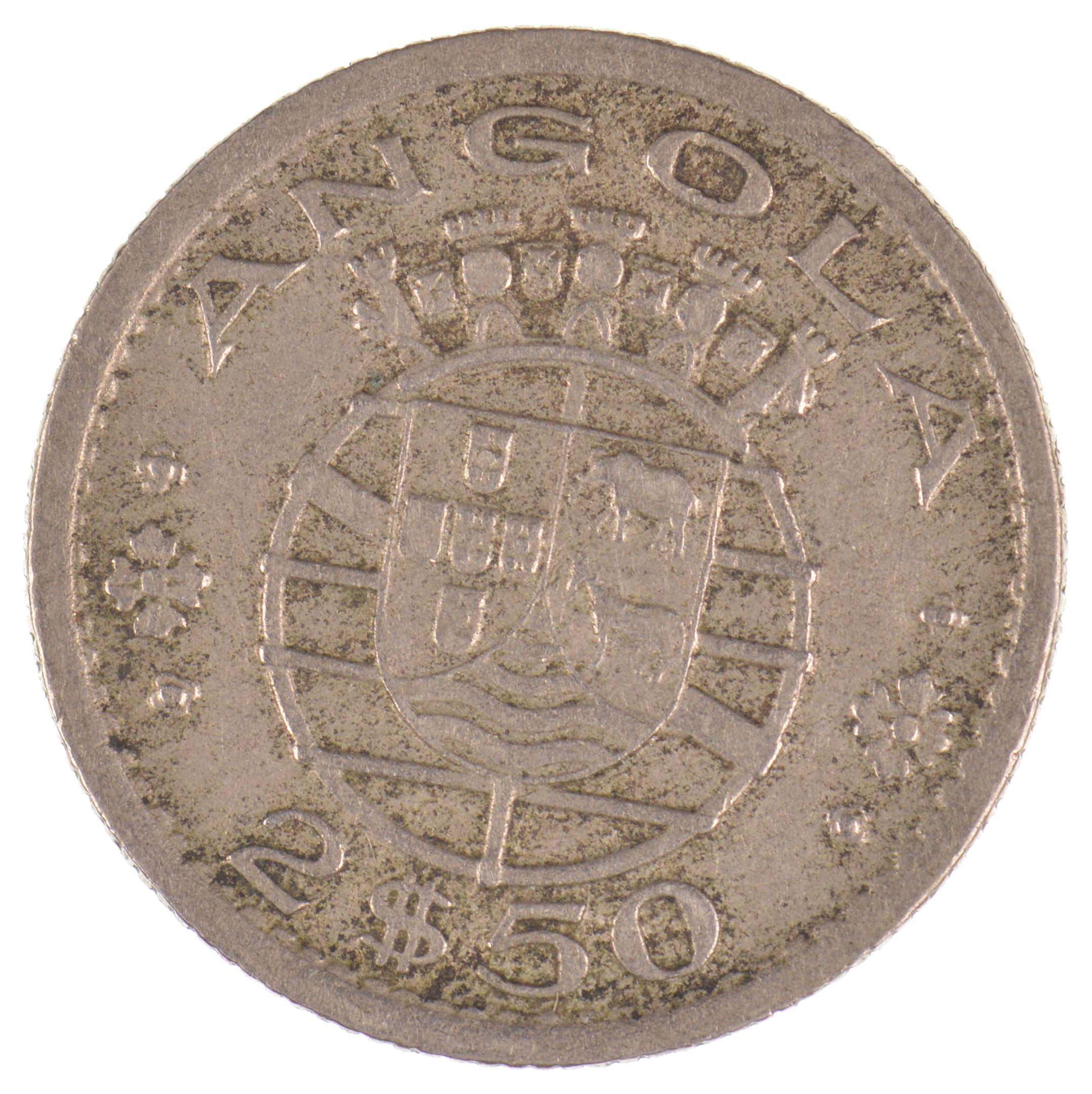 1953 Portugal Angola 2.50 Escudos | Property Room