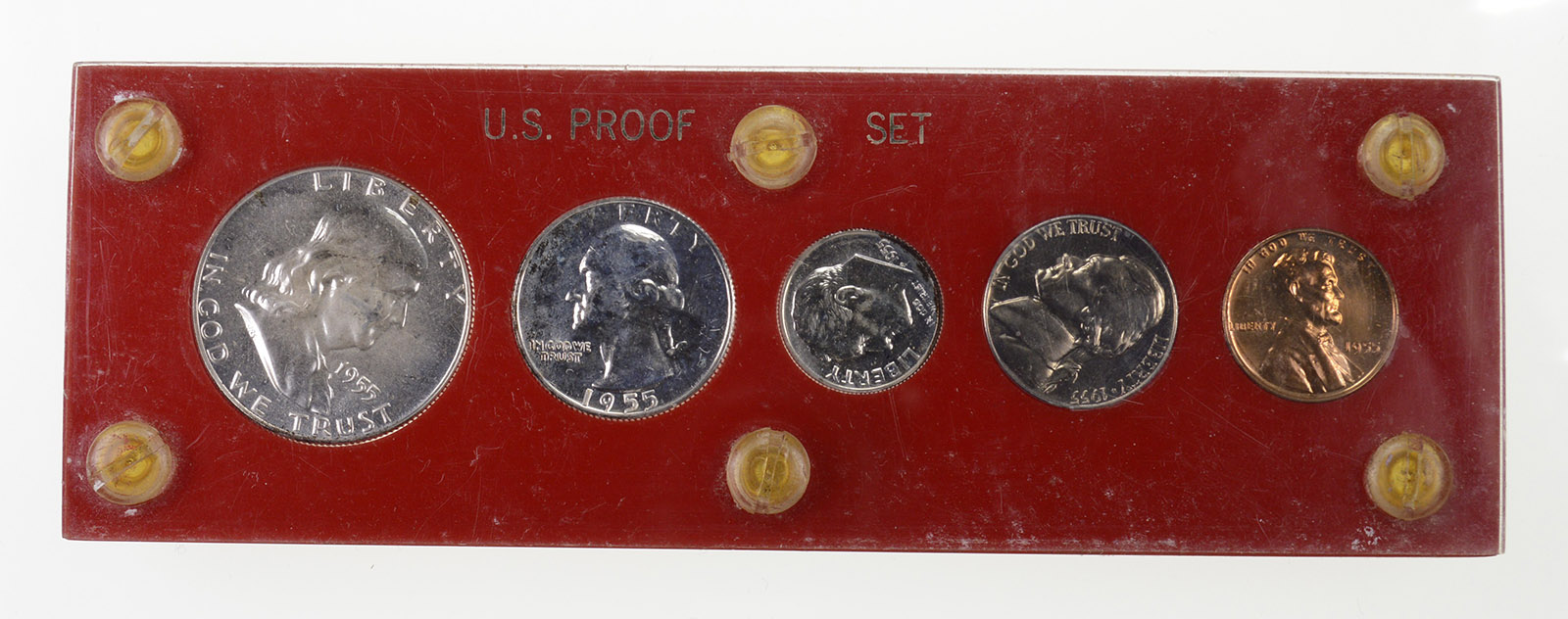 1955 Philadelphia U.S. Proof Set - US Type Coins | Property Room