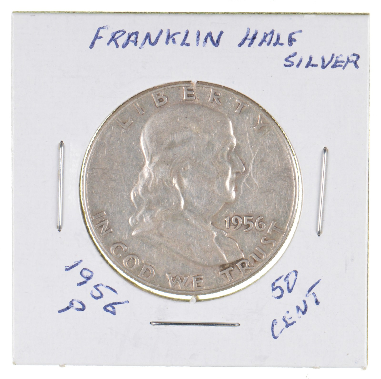 1956-P Franklin Half Dollar | Property Room