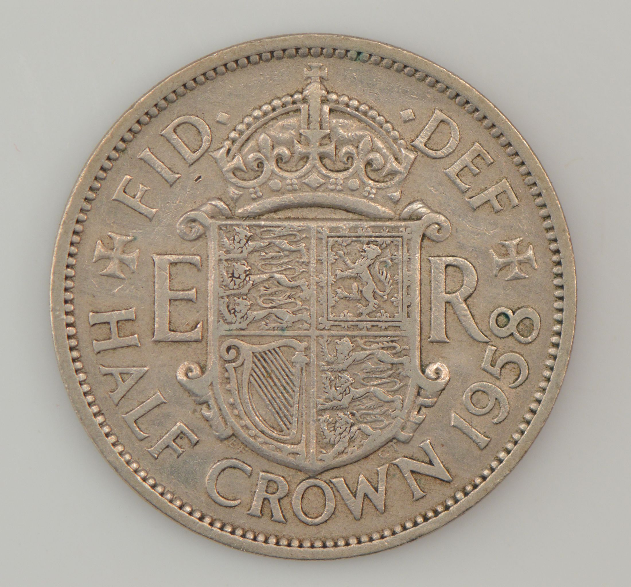 1958 Great Britain 1/2 Crown Queen Elizabeth II | Property Room