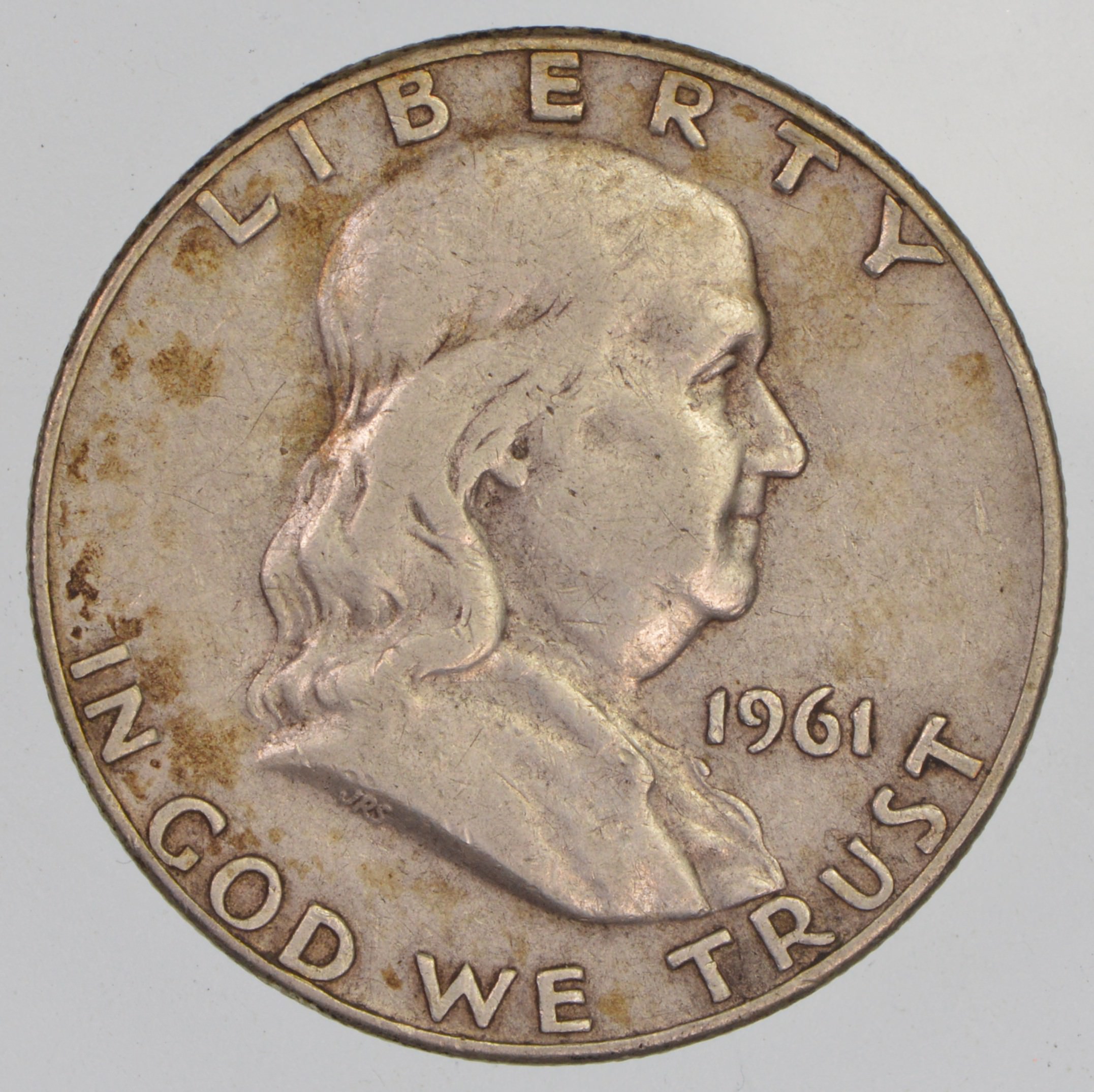 1961-D Franklin Half Dollar 90% US Silver Coin | Property Room