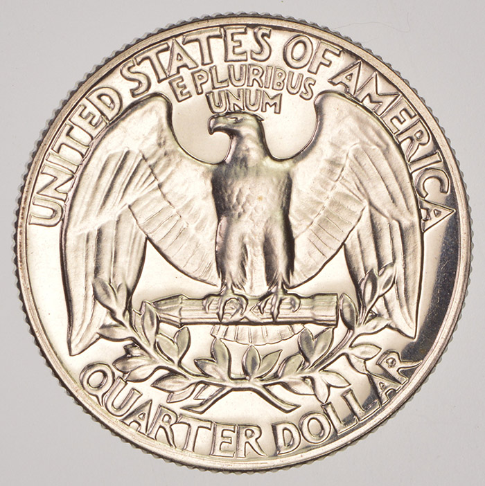 1963 PROOF 90% Washington Quarter | Property Room