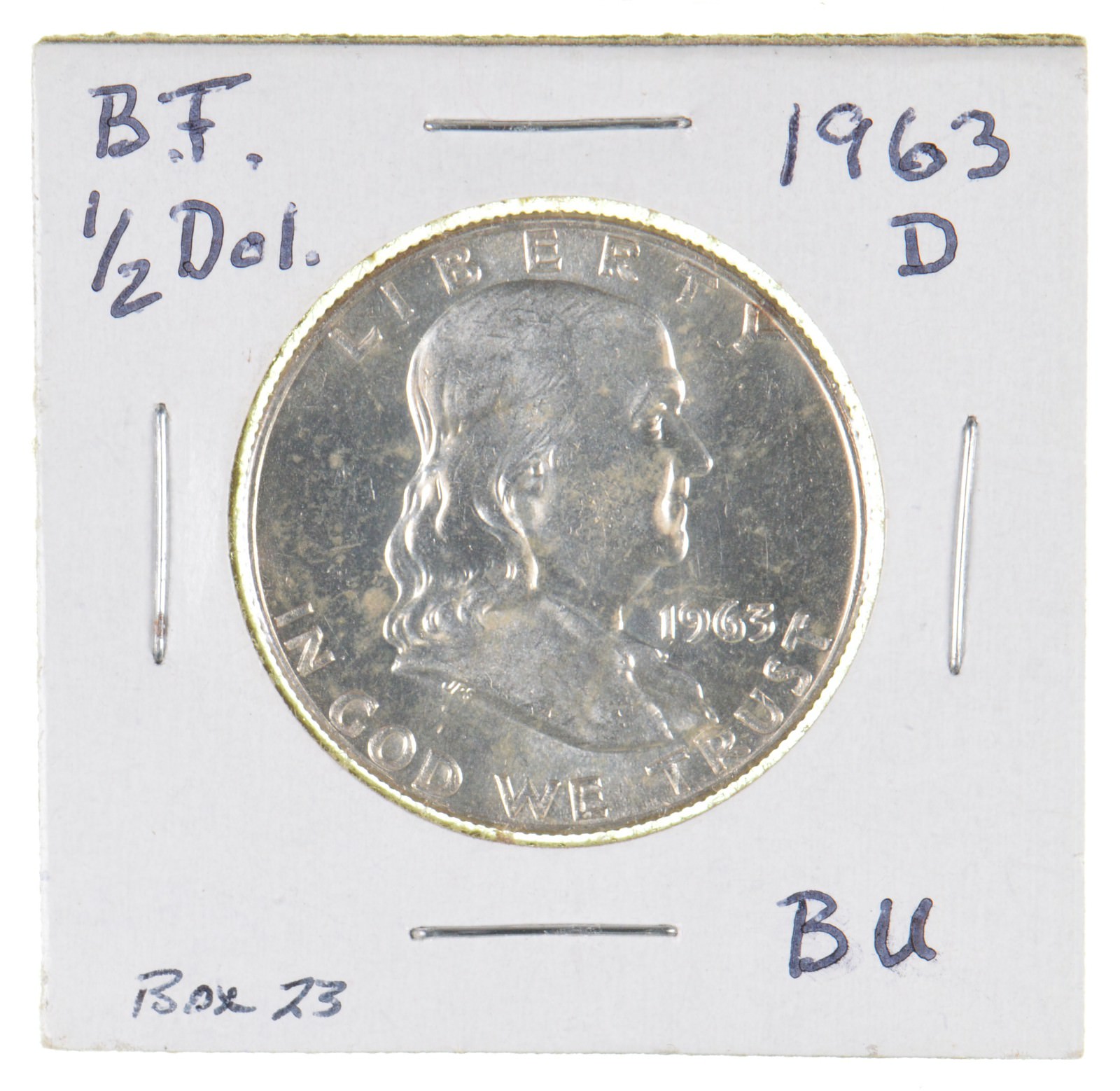 1963-D Franklin Half Dollar | Property Room