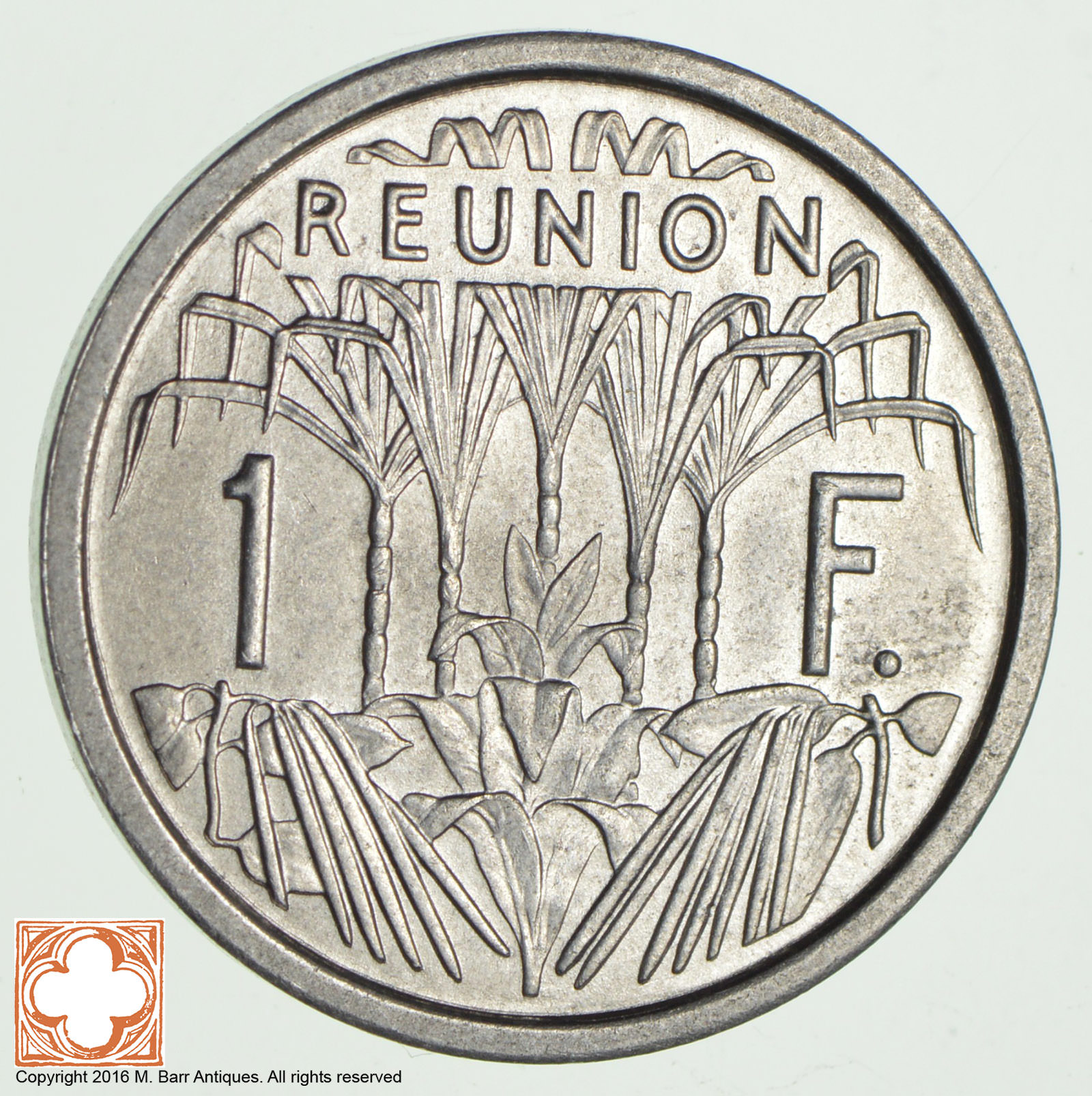 1964 Reunion 1 Franc | Property Room