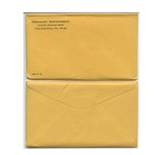 1964 Unopened (Envelope Still Sealed) U.S. Silver Proof Set - May ...