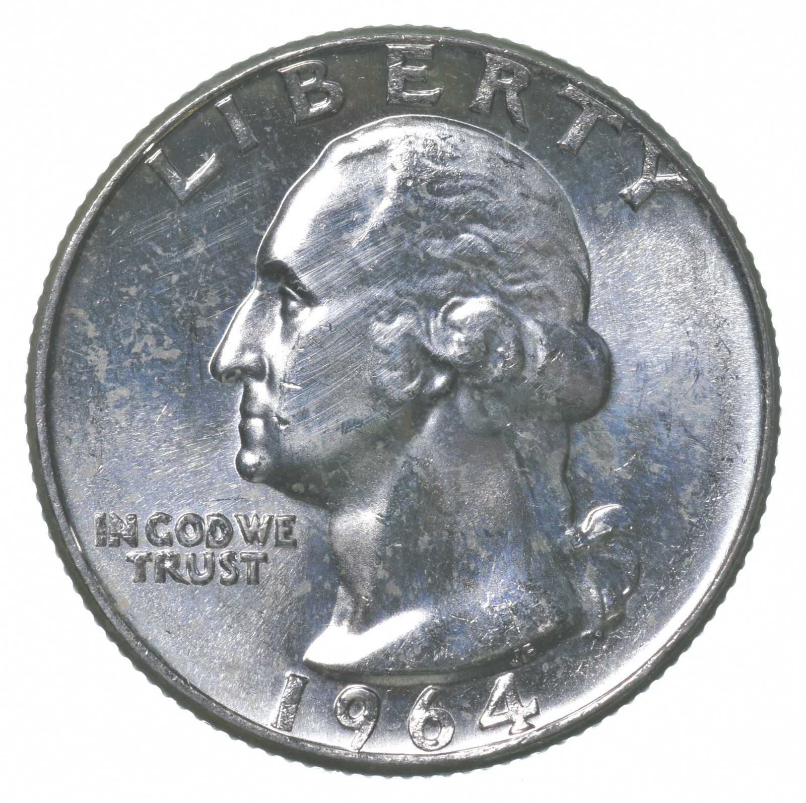 1964 Washington Quarter - Awesome Tone | Property Room