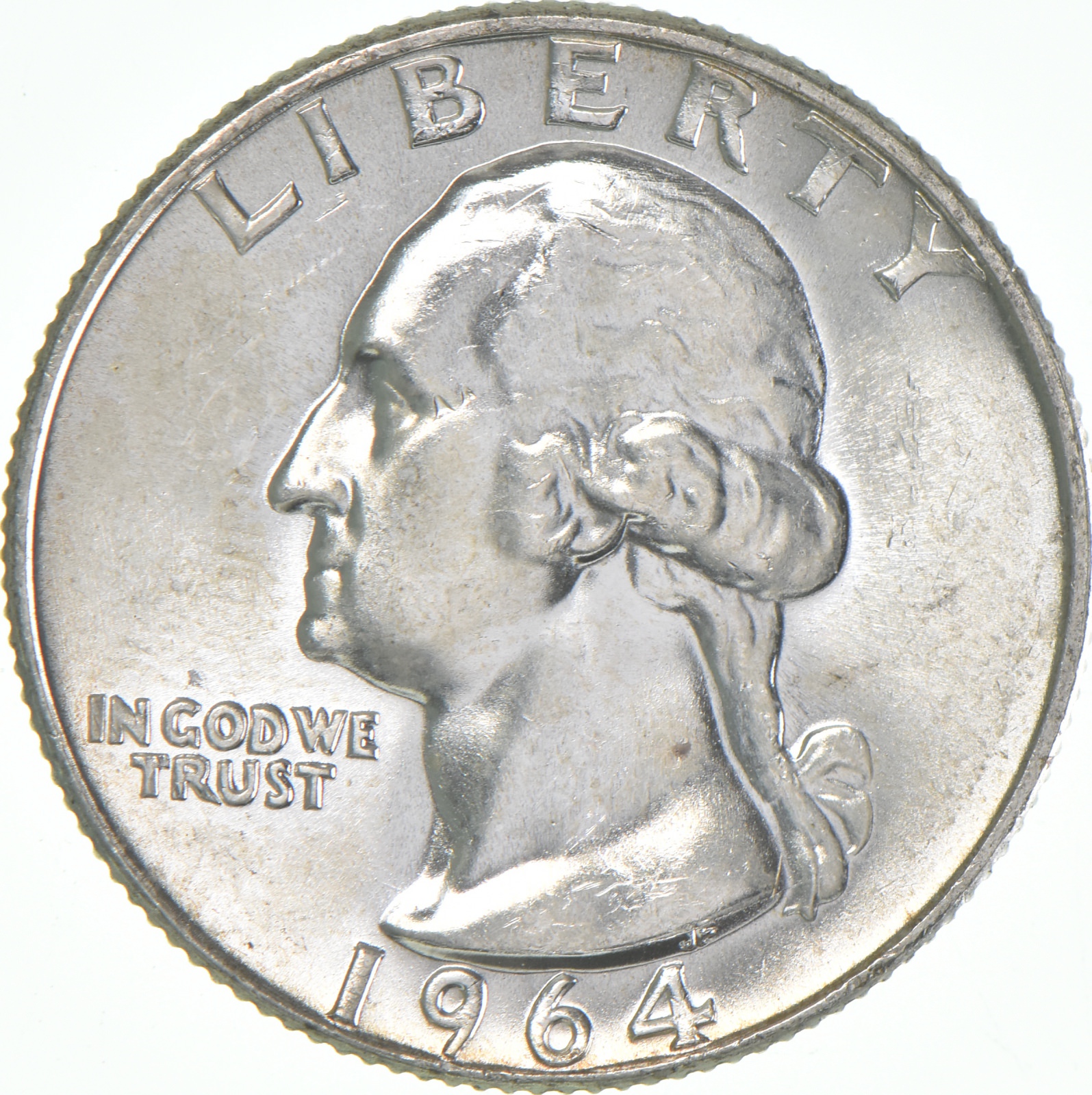 1964 Washington Quarter- Great Tone | Property Room