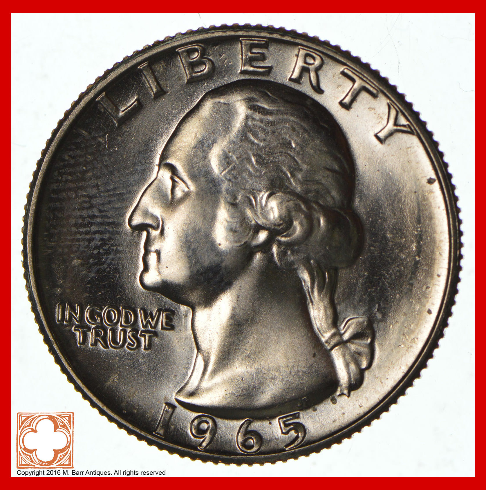 1965 Washington Quarter | Property Room