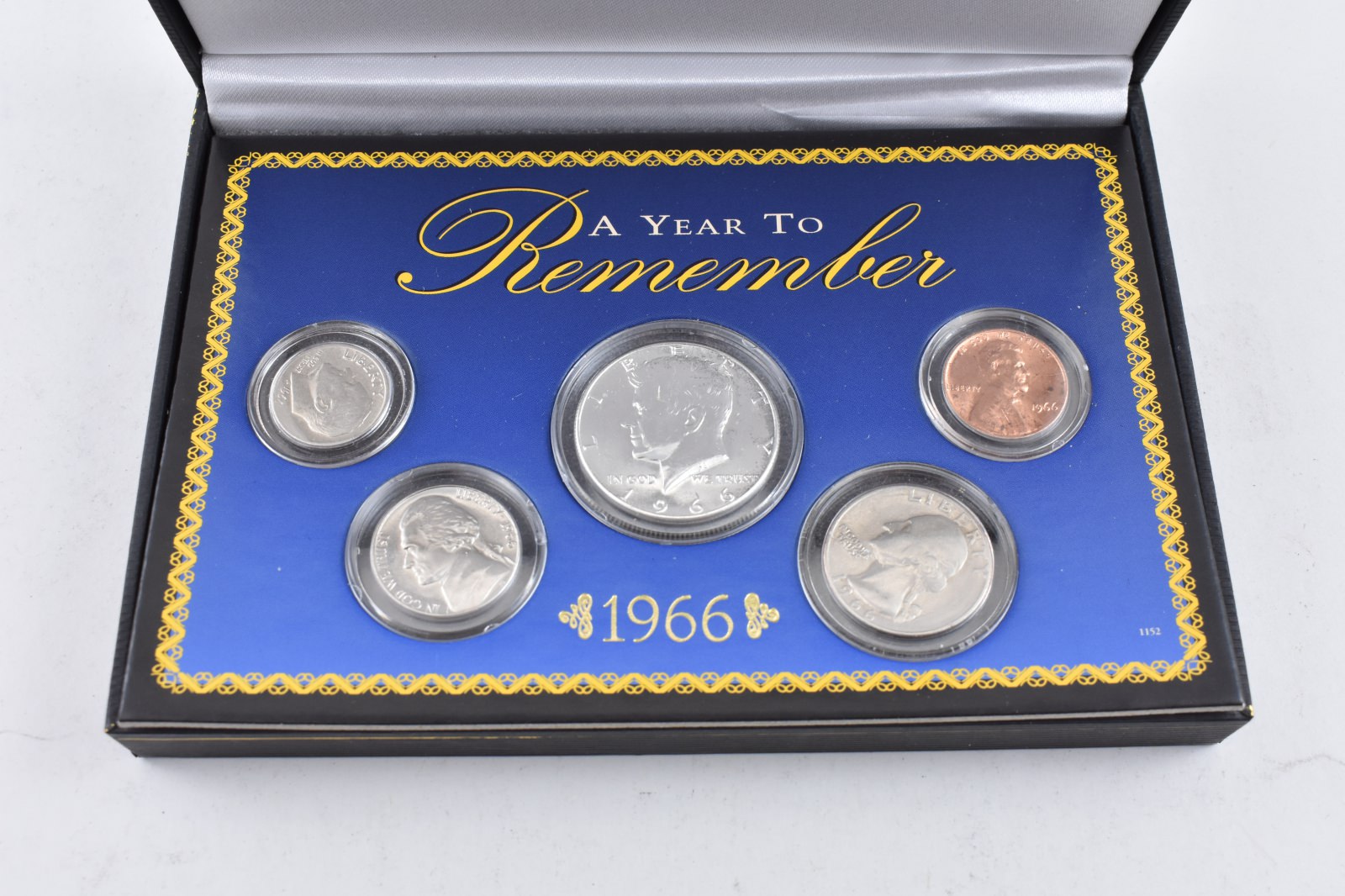 1966 U.S Mint Set - A Year To Remember - With C.O.A Coin Collection ...